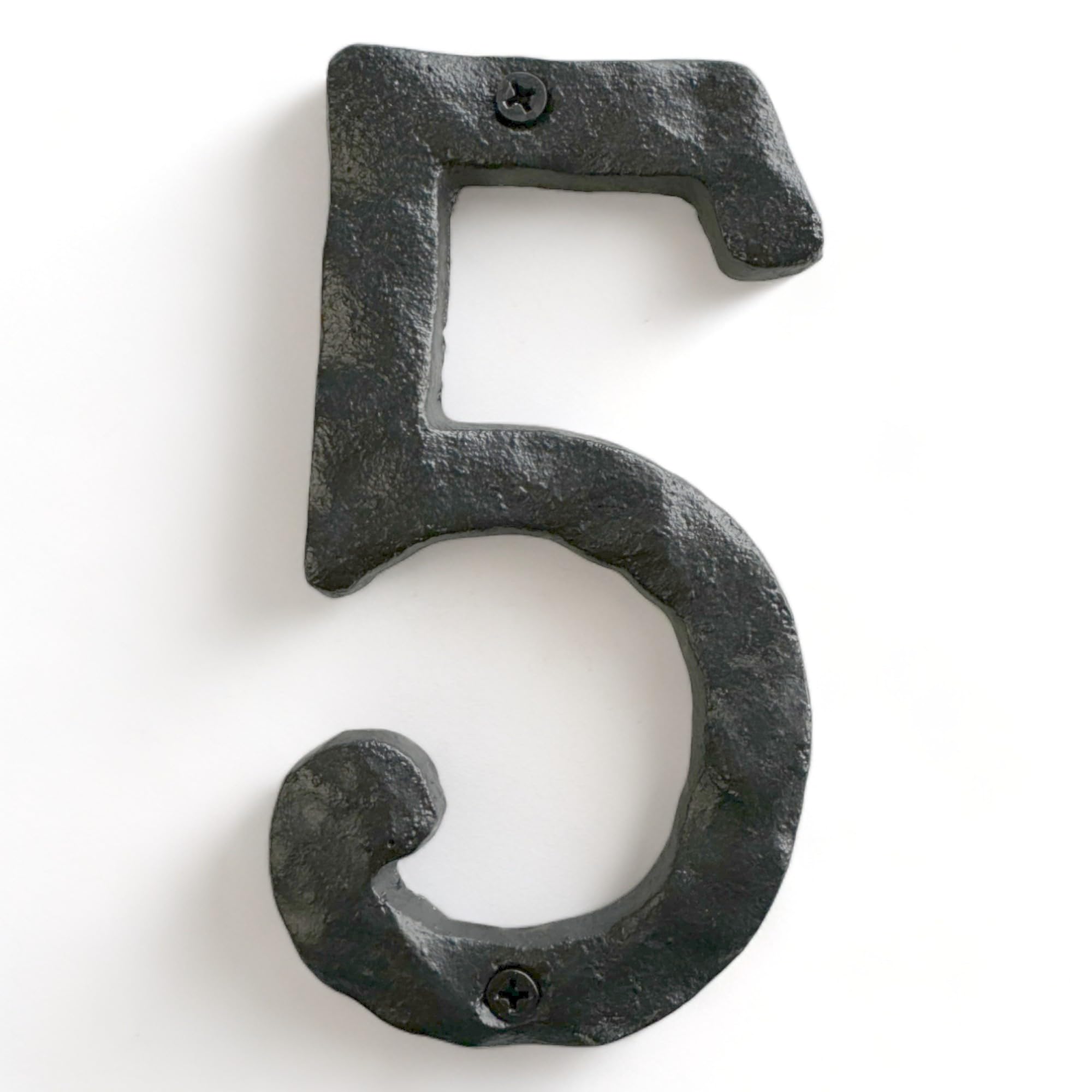 Snapklik.com : NACH House Numbers For Outside, 5.5 Inch Black Address ...