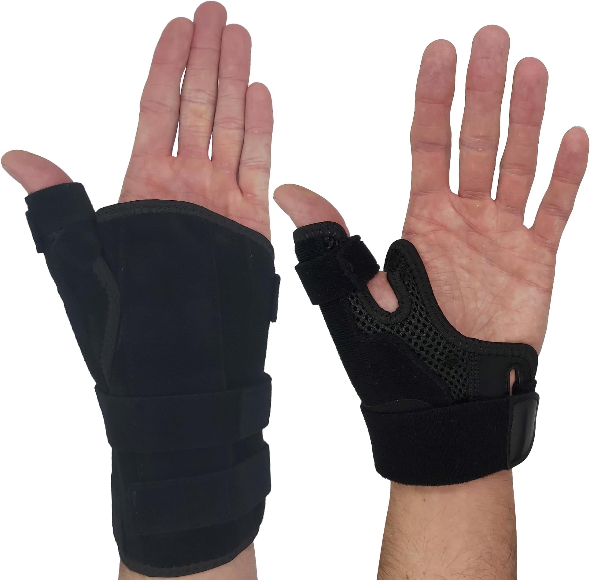 Amazon.com: ARMSTRONG AMERICA Thumb Spica Splint (Left Small) + Thumb ...