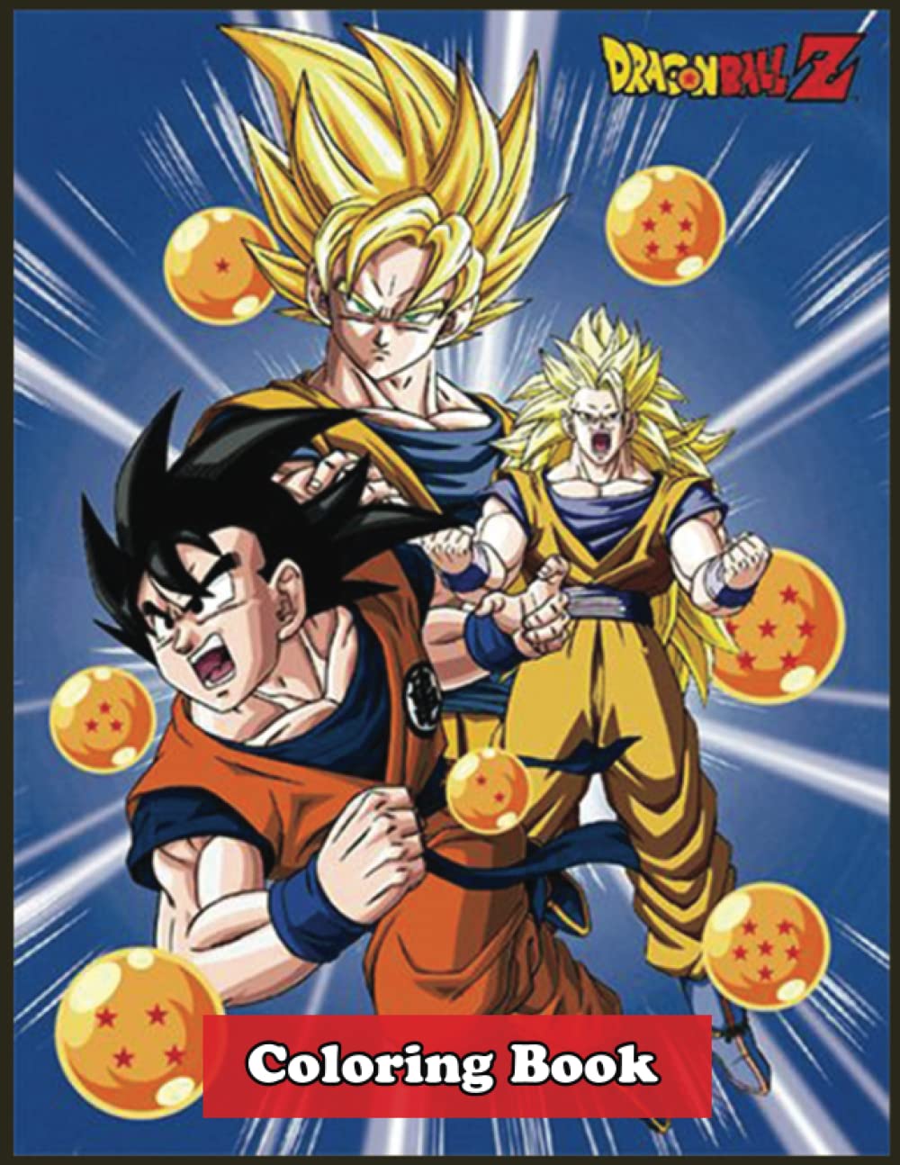 Buy Ďragon Băll Z Coloring Book: 2025 Anime Coloring Book for All Fans ...