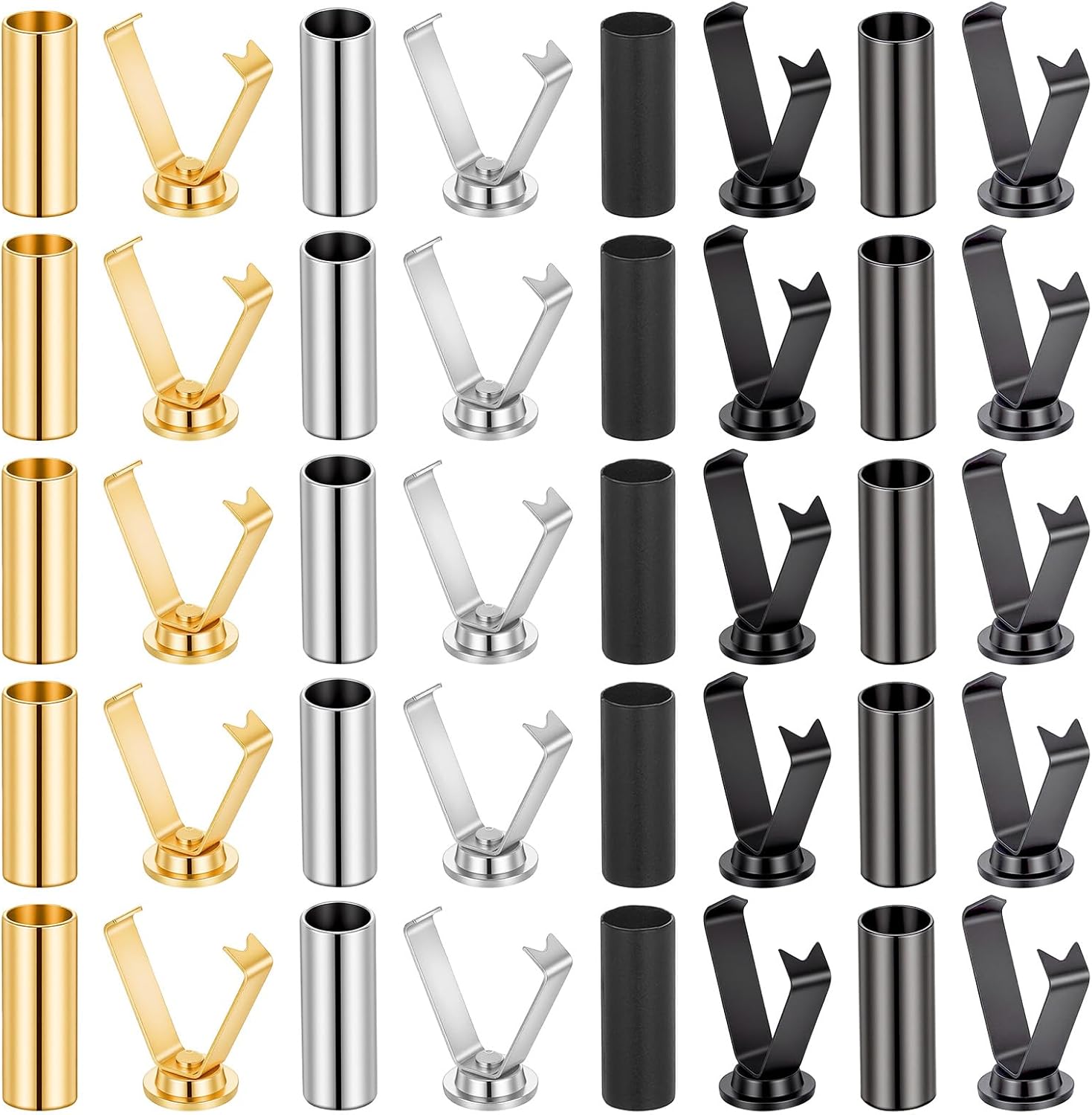 Amazon.com: LIQWEI 20Sets Shoelace Tips, 7mm Paracord End Caps, Alloy ...