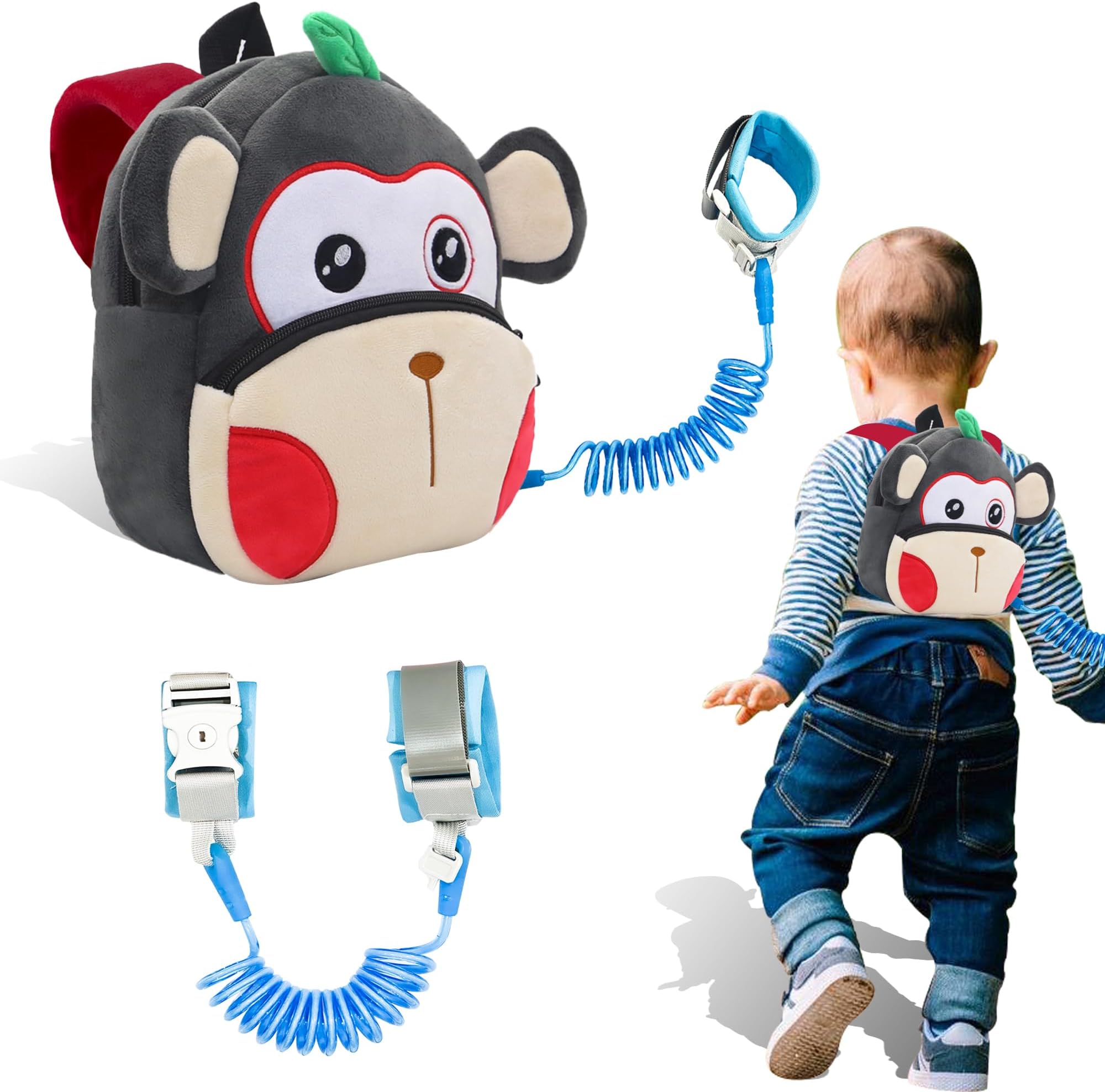 Amazon.com : Toddler Backpack with Leash, Accmor Kids Mini Backpacks ...