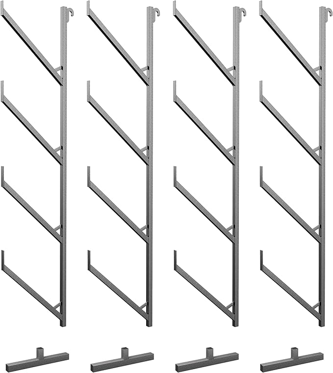 Amazon.com: OAKMOORE Shipping Container Pipe Rack - Heavy Duty 4 Pack ...