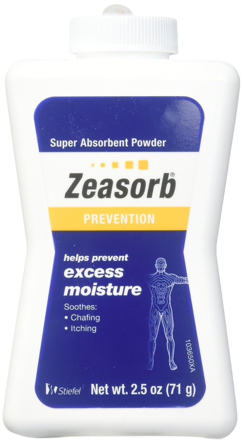 ZEASORB POWDER 2.5 OZ (3 pack) : Amazon.co.uk: Beauty