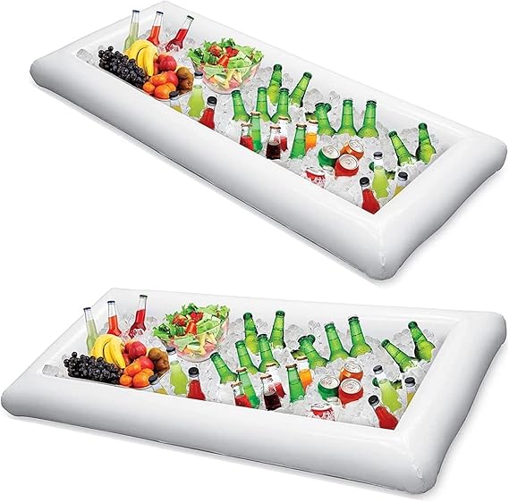 Amazon.com | Inflatable Serving Bar and Buffet with Drain Plug - 52"L x ...