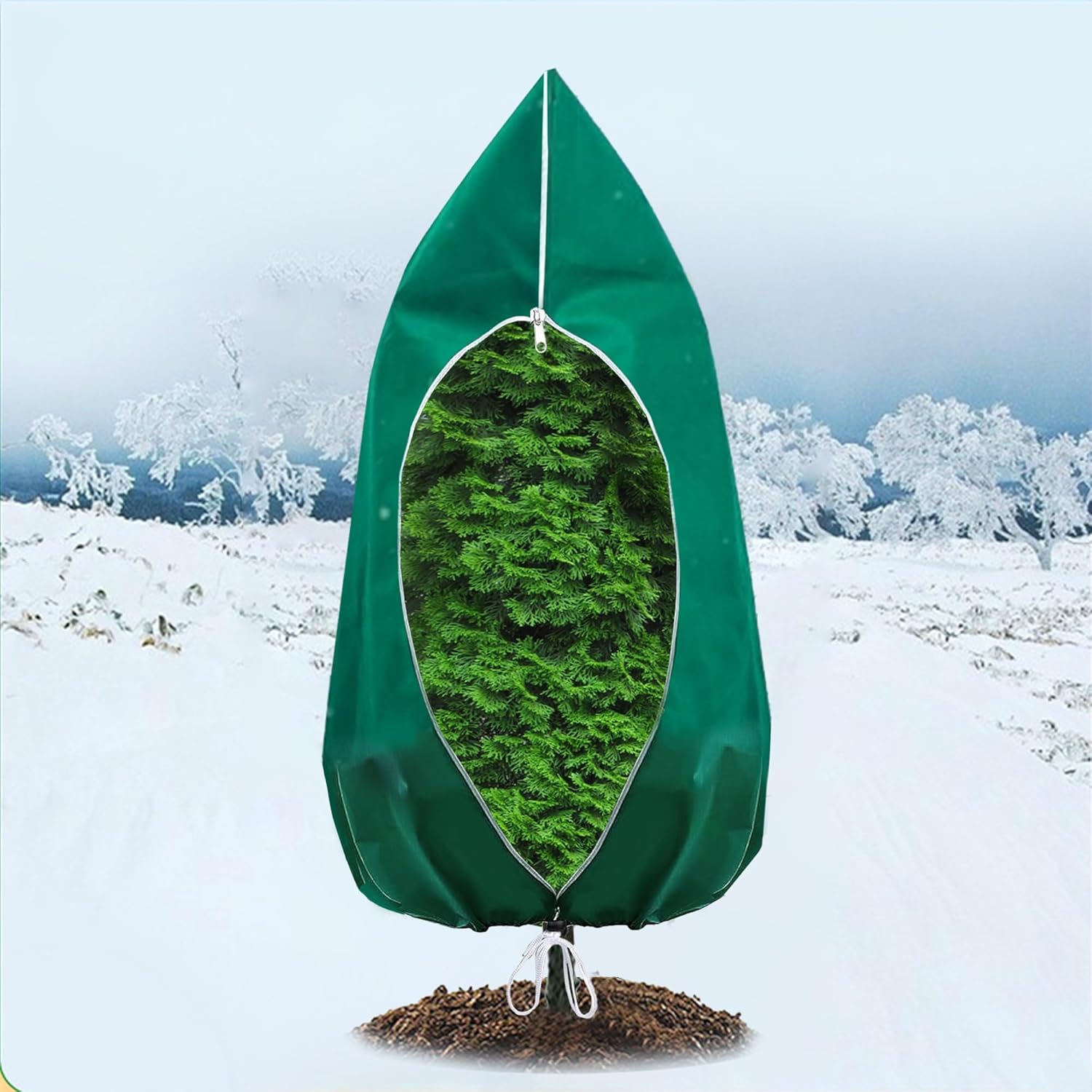 Amazon.com : AUTOHJ Plant Covers Freeze Protection 79" x 98" Large ...