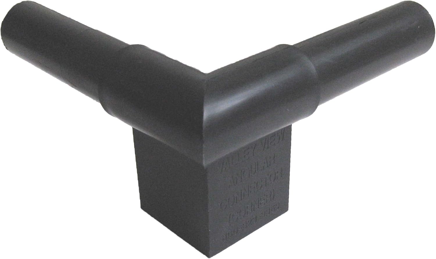 Amazon.com : VALLEY VIEW INDUSTRIES 90DEG Black Plastic Modern Garden ...