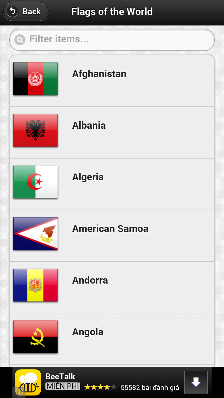 Country Flags Quizzes - App on Amazon Appstore