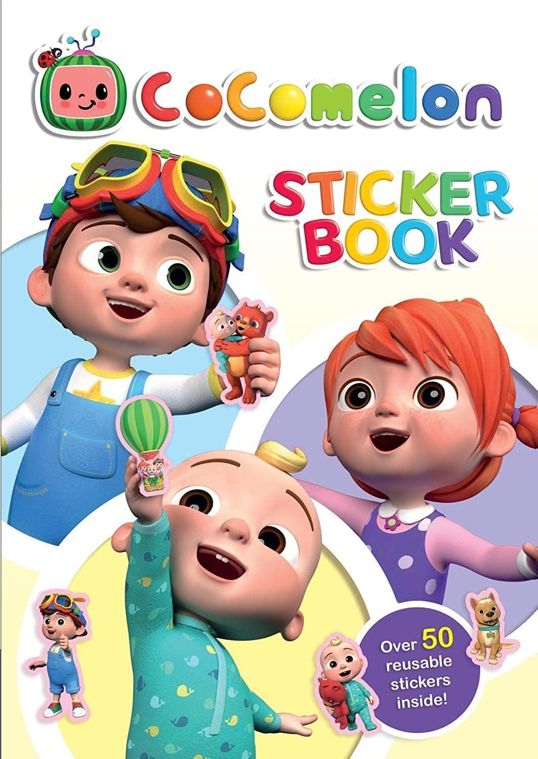 Alligator Products Limited 3307/CMSB2 CoComelon Sticker Book : Amazon ...