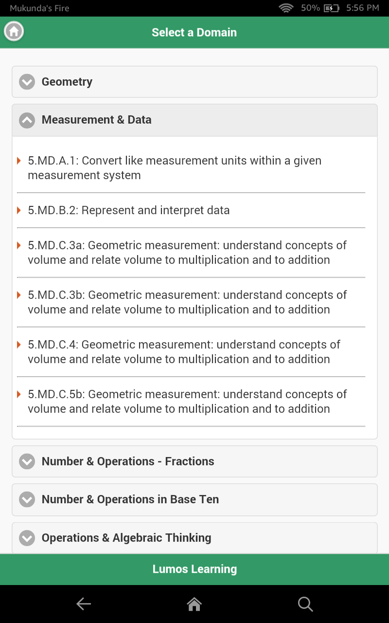 Math ELA Grade 5 - Common Core,PARCC,SBAC Practice - App on Amazon Appstore