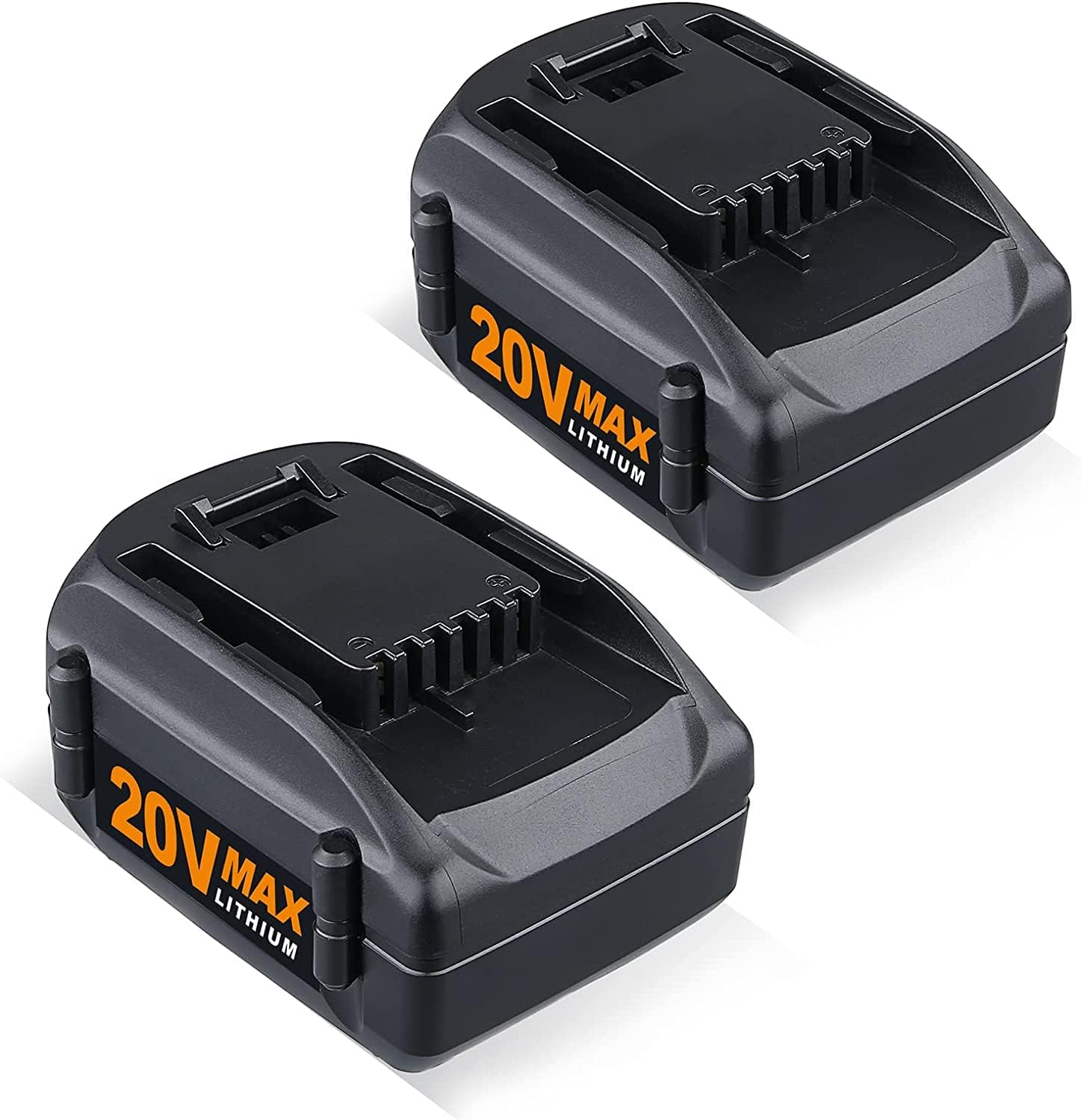 Upgraded 2Packs 6000mAh 20V Battery for Worx 20V Tools WA3578 WA3520 ...