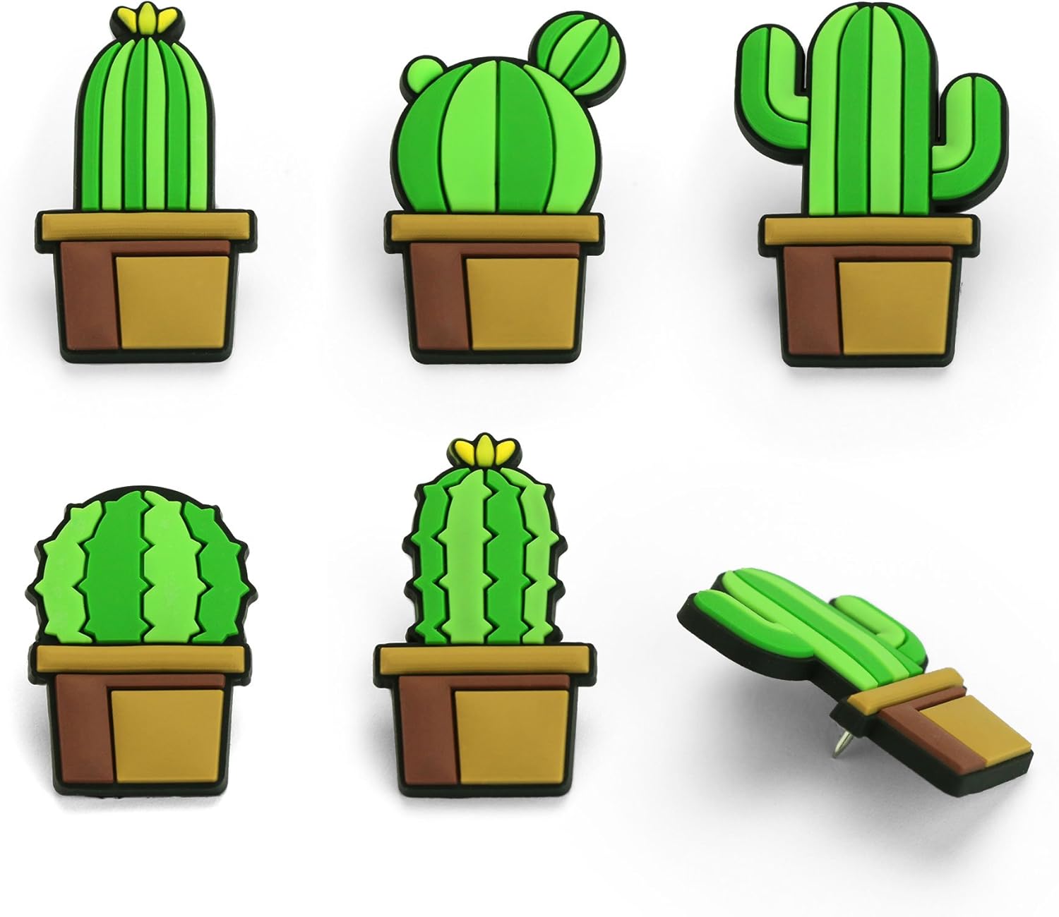Mustard”Cactus” Push Pins – BigaMart