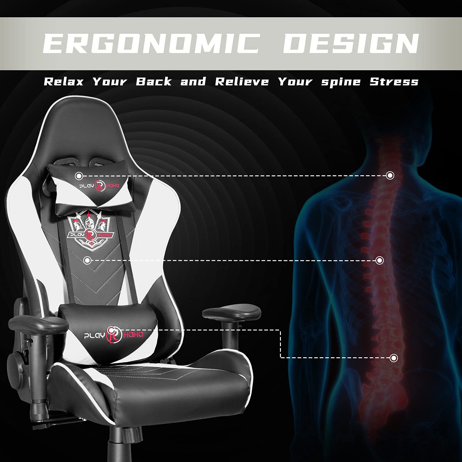 Ninecer Ergonomic Gaming Chai...B09B71DGHP | Encarguelo.com