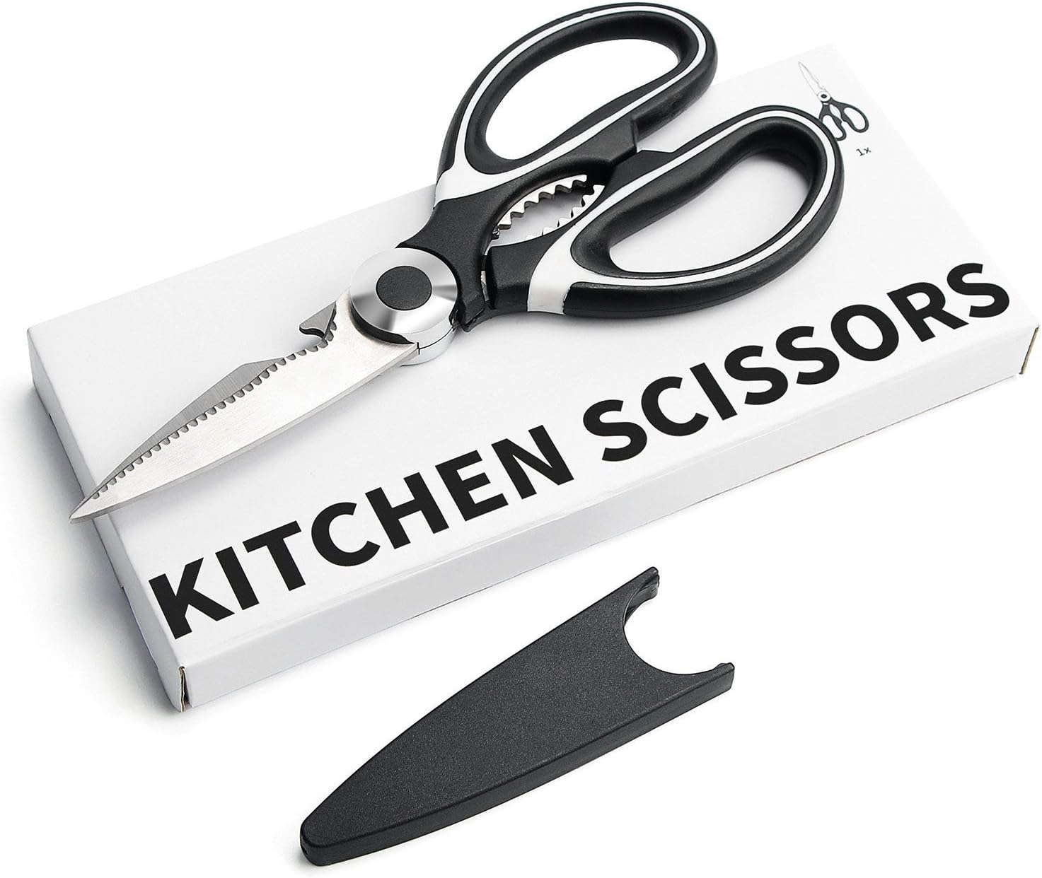 Amazon.com: Premium Ultra Sharp Kitchen Shears - Heavy Duty ...