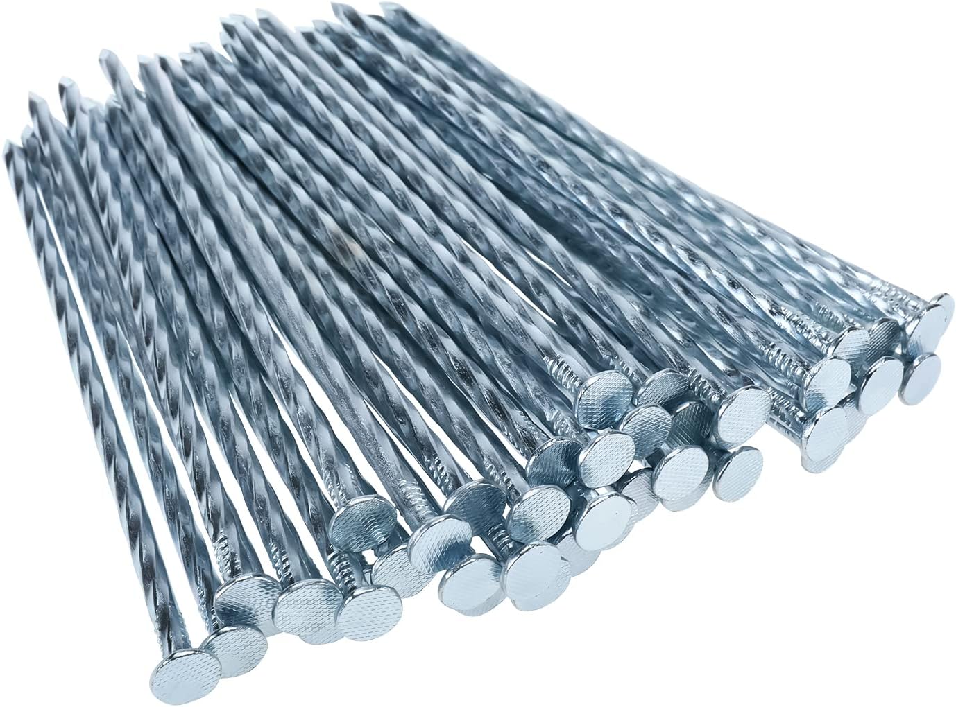 Amazon.com : Nuenen 500 Pack 6 Inch Spiral Metal Garden Stakes ...