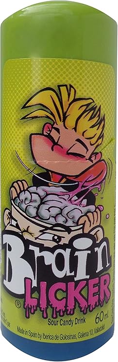 Brain Licker Blue Raspberry Sour Candy Drink, 60 ml : Amazon.com.au ...