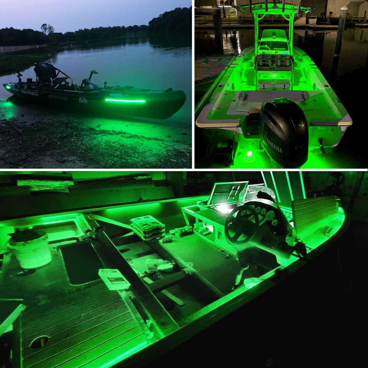 Snapklik.com : Boat Lights For Night Fishing, Marine Led Strip Lights ...