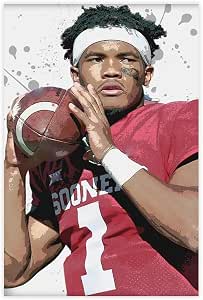 Amazon.com: ZYAURA Kyler Murray Posters Football Canvas Poster Wall Art ...
