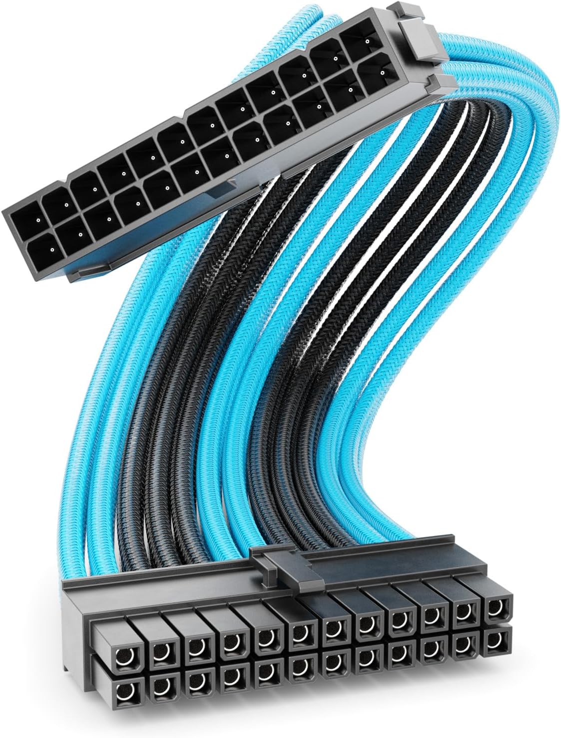 deleyCON 24-Pin ATX Power Supply Cable Internal 30 cm - 18 AWG PSU ...