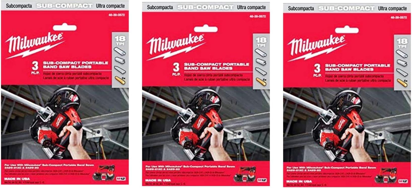 Milwaukee 48-39-0631 30-9/16" 12/14 TPI Compact Extreme Thick Metal ...