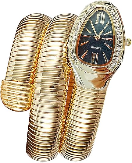 Amazon.com: DGCZYXGL Snake Watches for Women, Snake Watch, Snake Shape ...