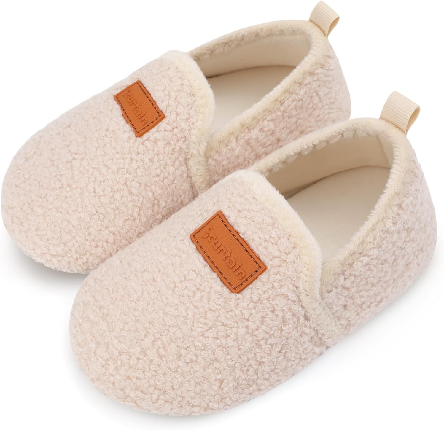 Amazon.com | Scurtain Unisex Big Kids Little Kids Slippers Socks ...