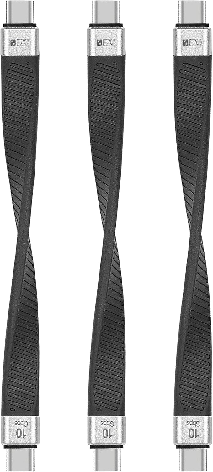 Amazon.co.jp: Ezo Flex USB-C to USB-C 短いケーブル 【USB3.2Gen2】 超高スペック 【13 ...