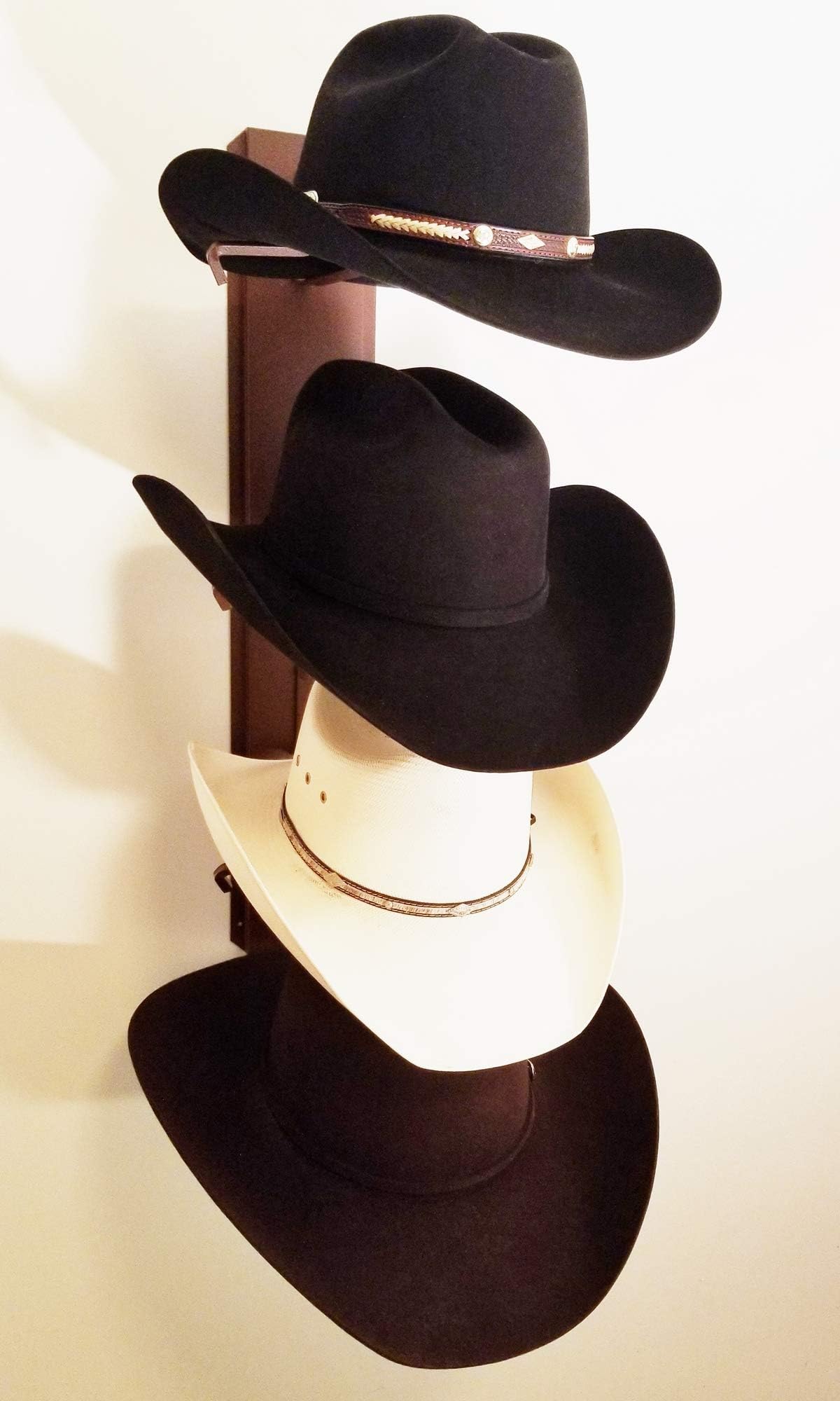 Amazon.com: R828 Ranch Cowboy Hat Rack For Wall Mount (34.6” x 10.1” x ...