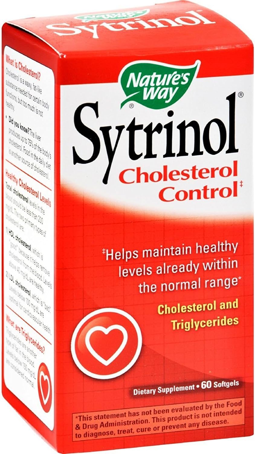 Amazon.com: Nature'S Way Sytrinol 60 Sgel : Health & Household