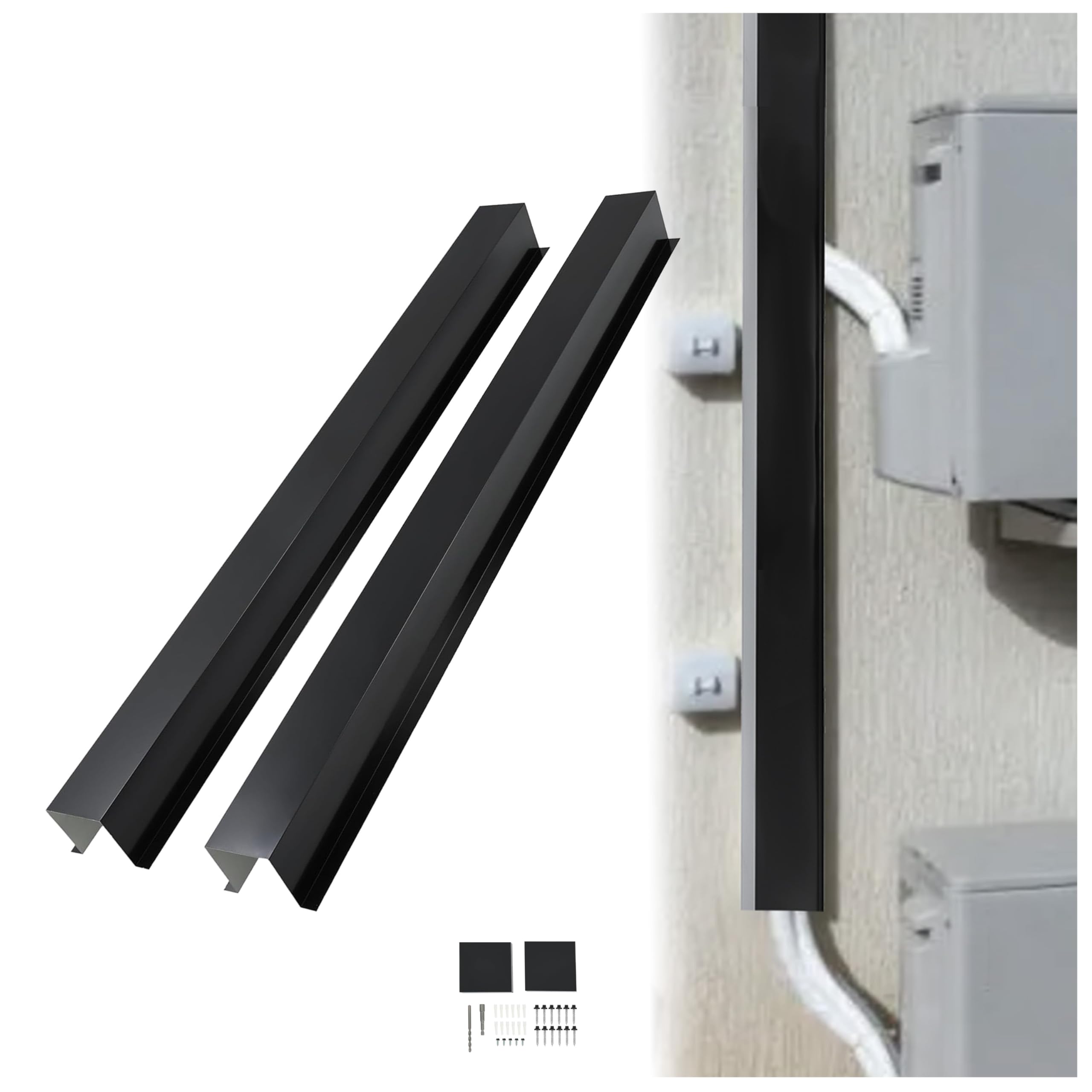 Amazon.com: ECOTRIC 6x4 Universal Metal Line Set Cover Kit for Mini ...