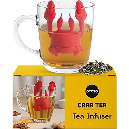 Amazon.com: Crab Tea Infuser by OTOTO - Cute Tea Infuser, Tea ...