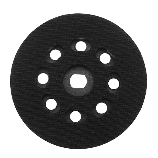 Create idea 125mm 8 Holes Sander Backing Pad Compatible with Black ...