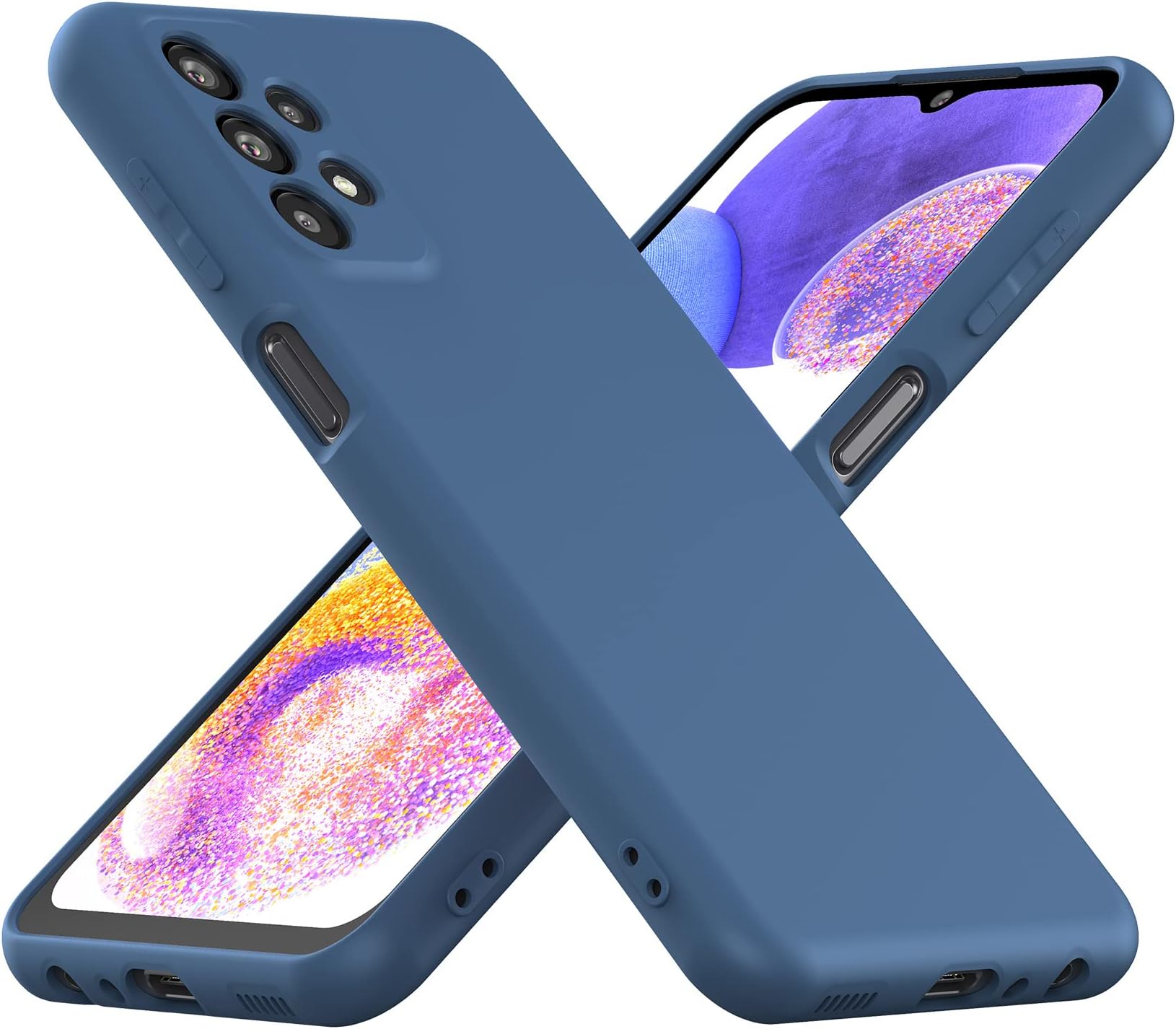 Eiselen für Samsung Galaxy A23 Hülle, Transparent & Anti-Vergilbung ...