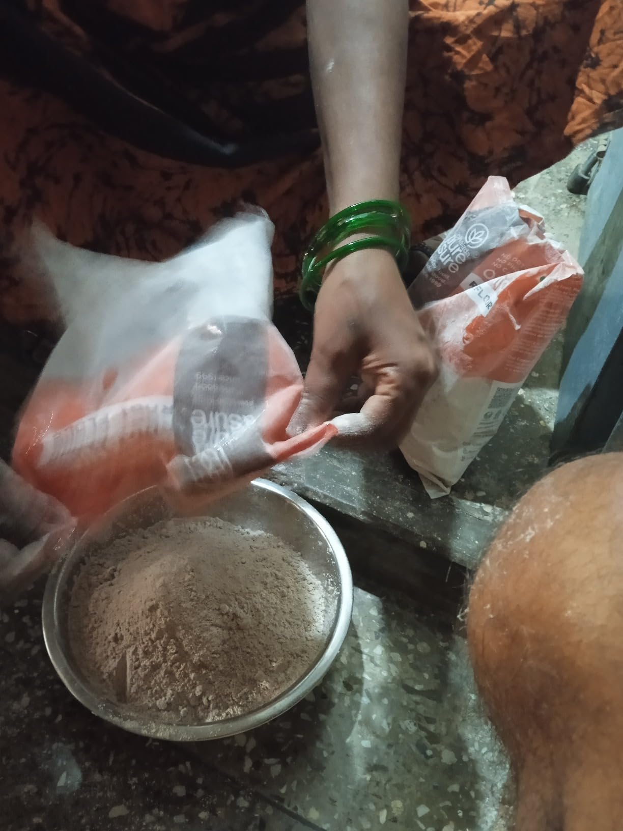 Pure & Sure Organic Ragi Flour 1Kg (Pack of 4) | 100% Natural Nachni ...
