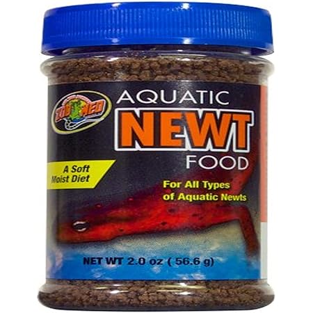 Amazon.com : Zoo Med Aquatic Frog & Newt Diet 9oz : Aquarium Treatments ...