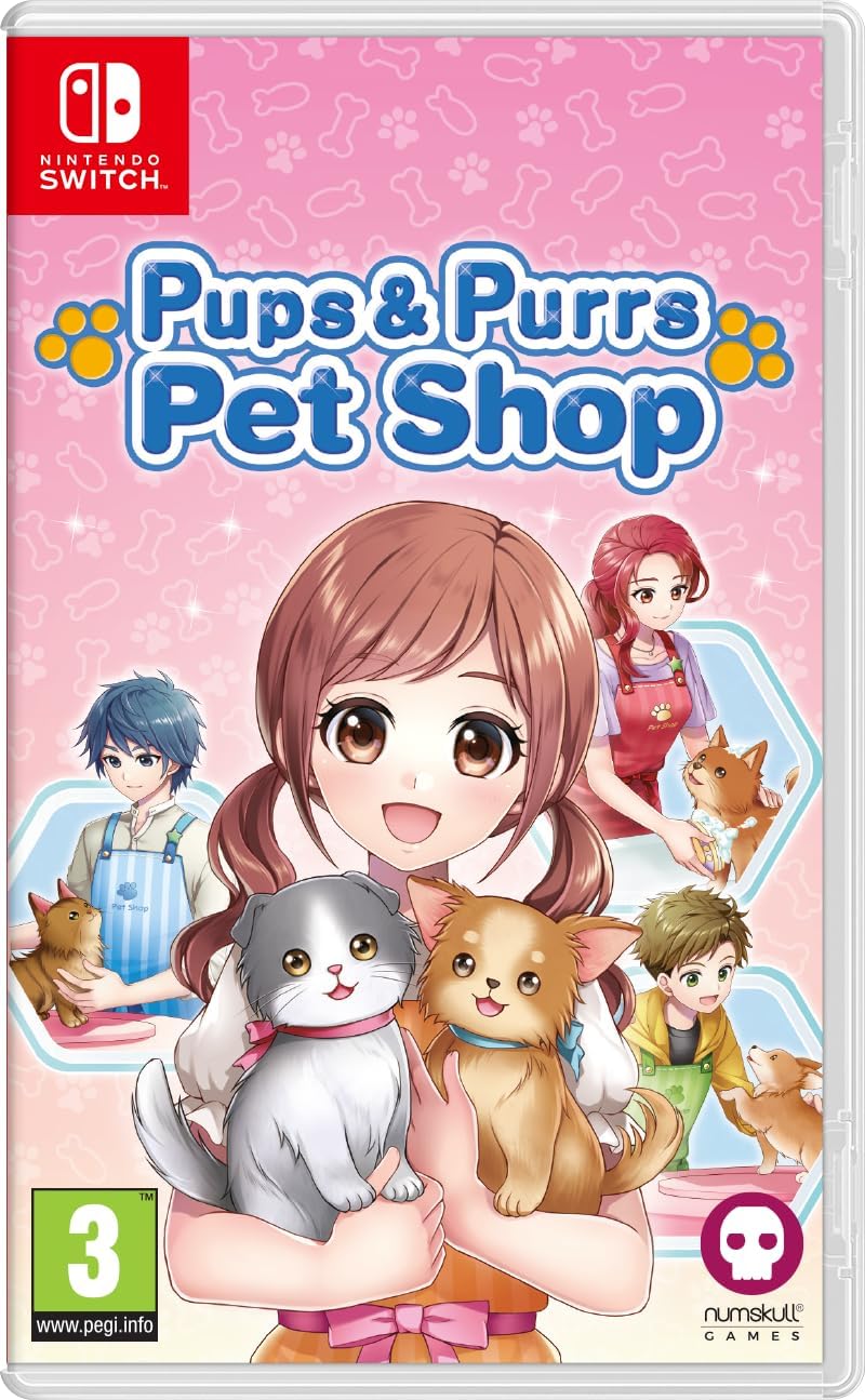 Numskull Pups and Purrs Pet Shop Nintendo Switch Game : Amazon.com.mx ...