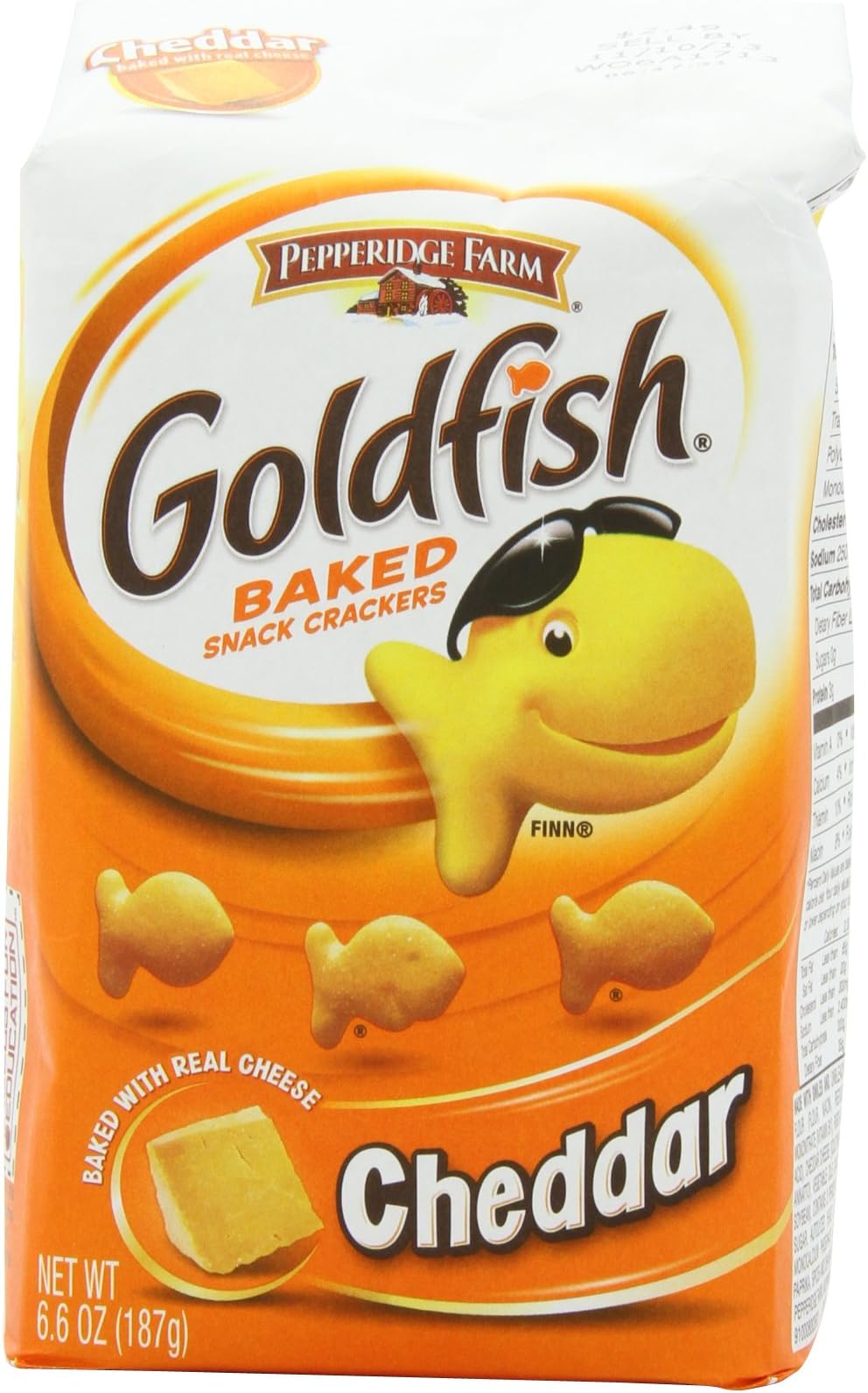 Amazon.com: Pepperidge Farm Goldfish, Cheddar, 6.6 Ounce (Pack of 8 ...
