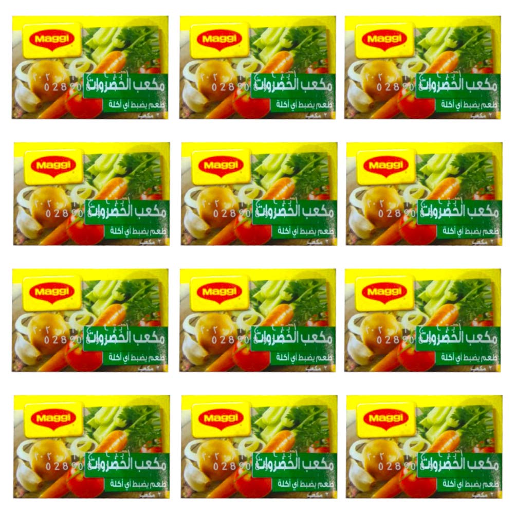 Maggi Vegetable Cubes, 18 g, 12 Pack : Amazon.in: Grocery & Gourmet Foods