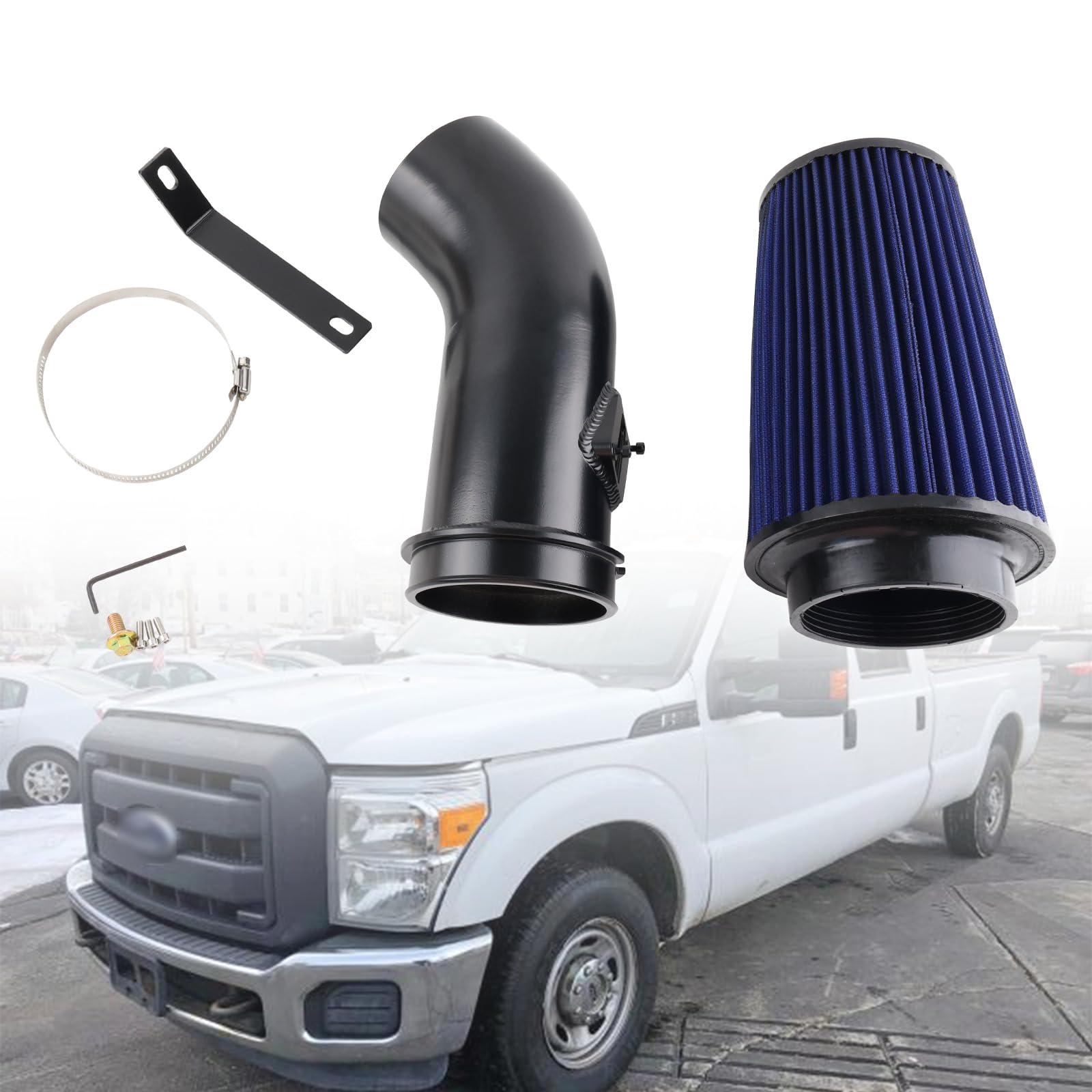 Snapklik.com : VVORHSBELL 67L Cold Air Intake Pipe Kit