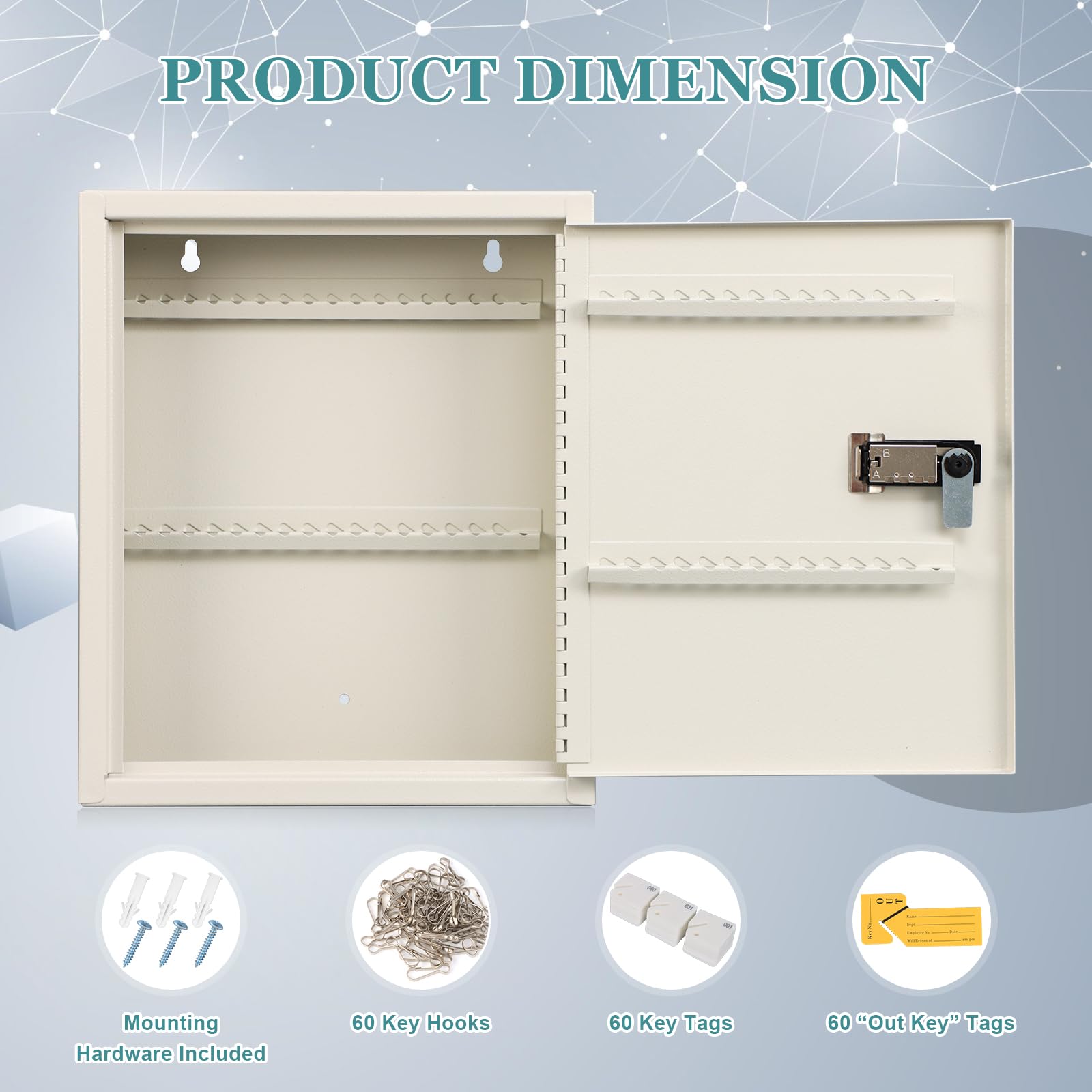 Snapklik.com : KYODOLED Storage Lock Box