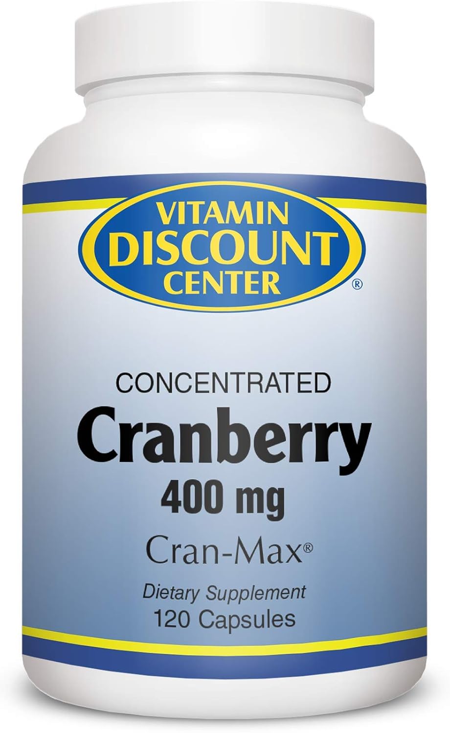 Amazon.com: Vitamin Discount Center Concentrated Cranberry 400mg, 120 ...