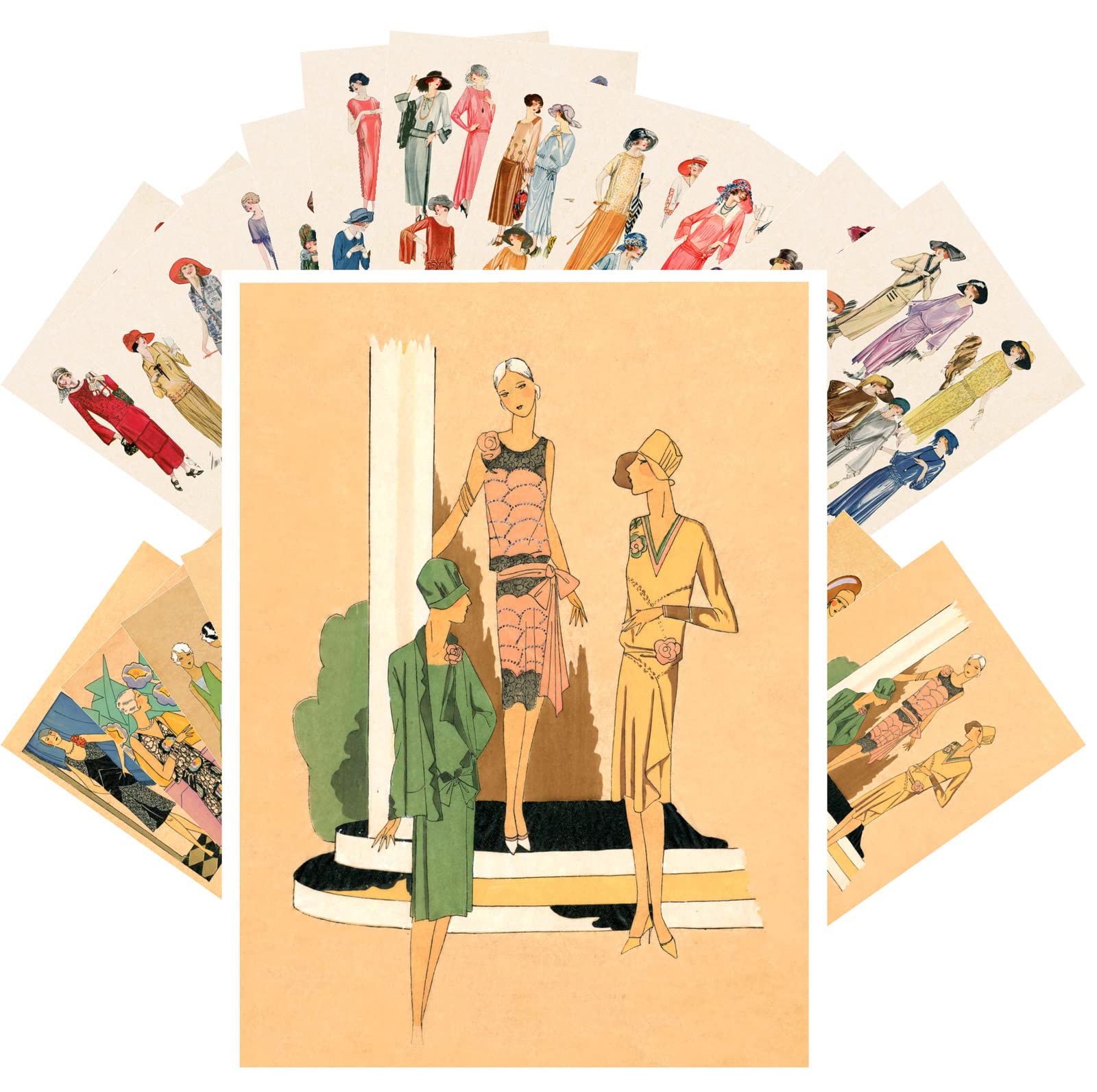 Vintage People Drawings