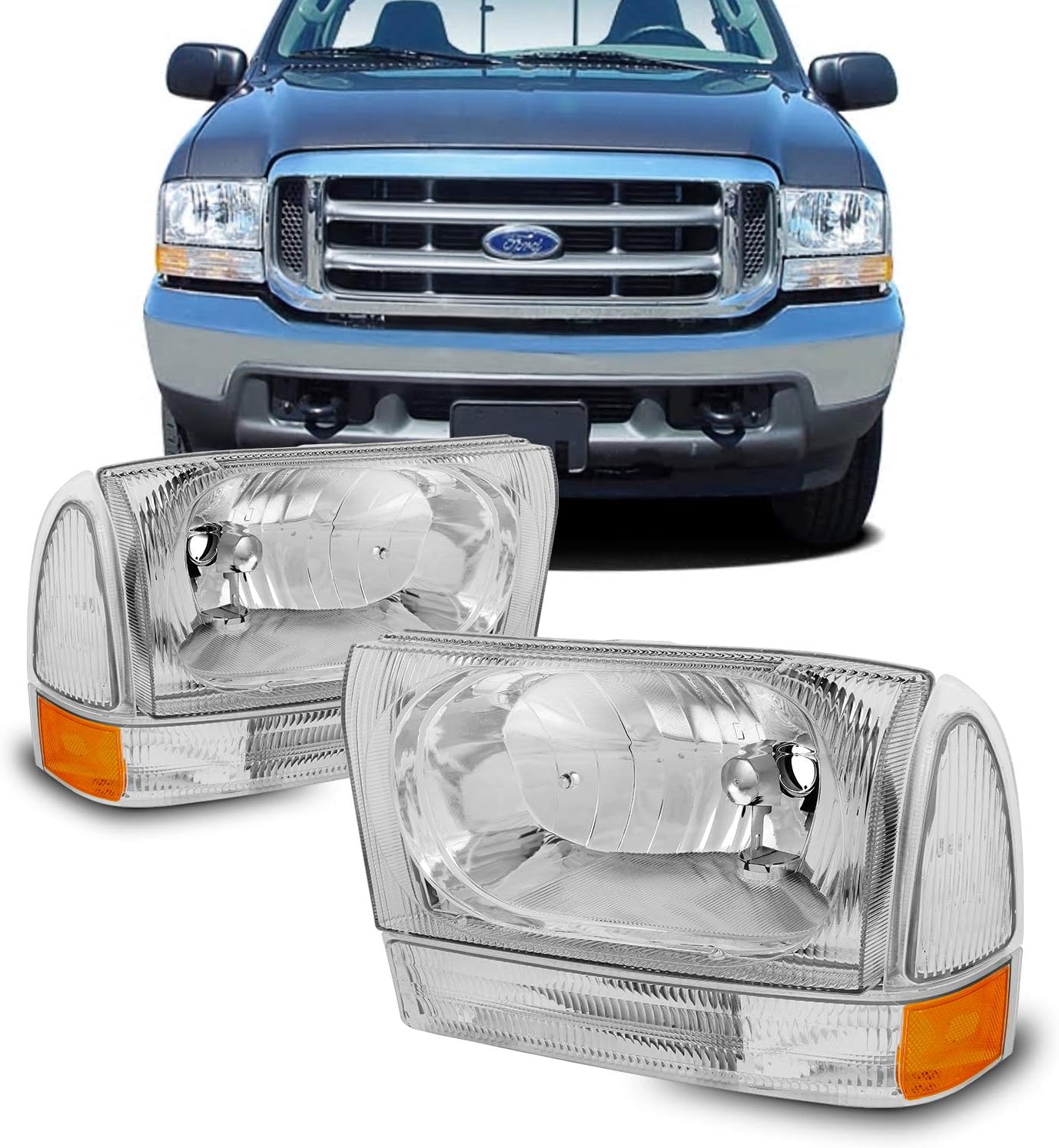 Amazon.com: AKKON - For 1999-2004 Ford Excursion F250 F350 F450 F550 ...