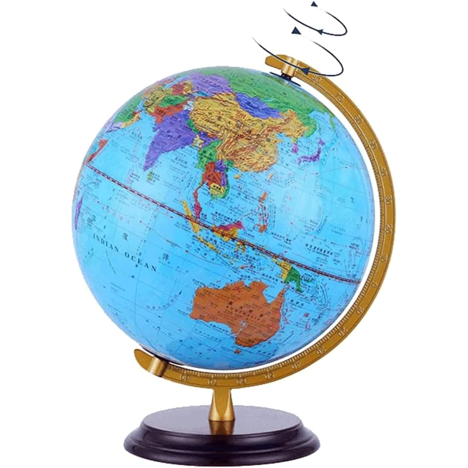 Printable For Globe Continents