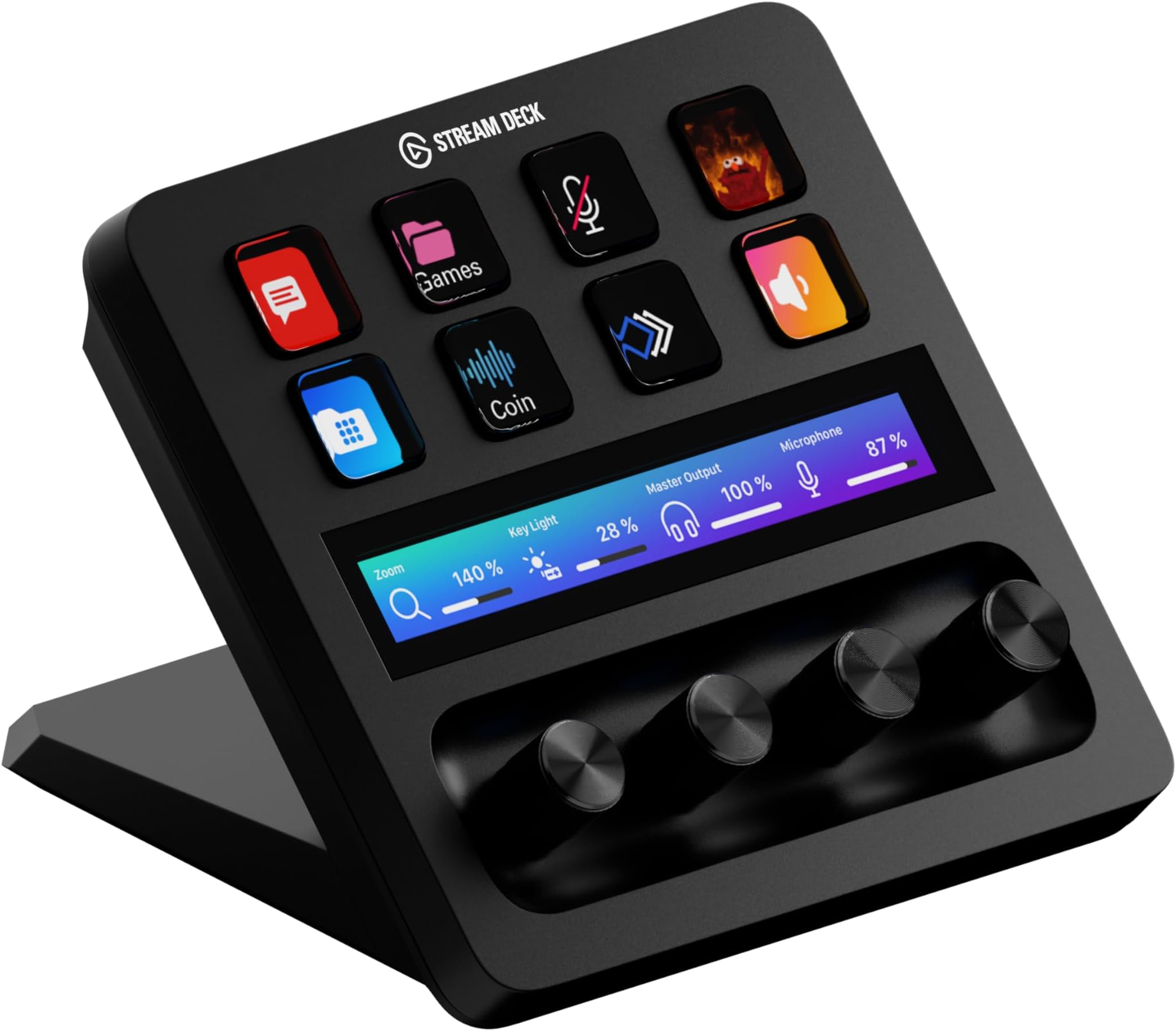 Elgato Stream Deck +, Audio Mixer, Production Console and Studio ...