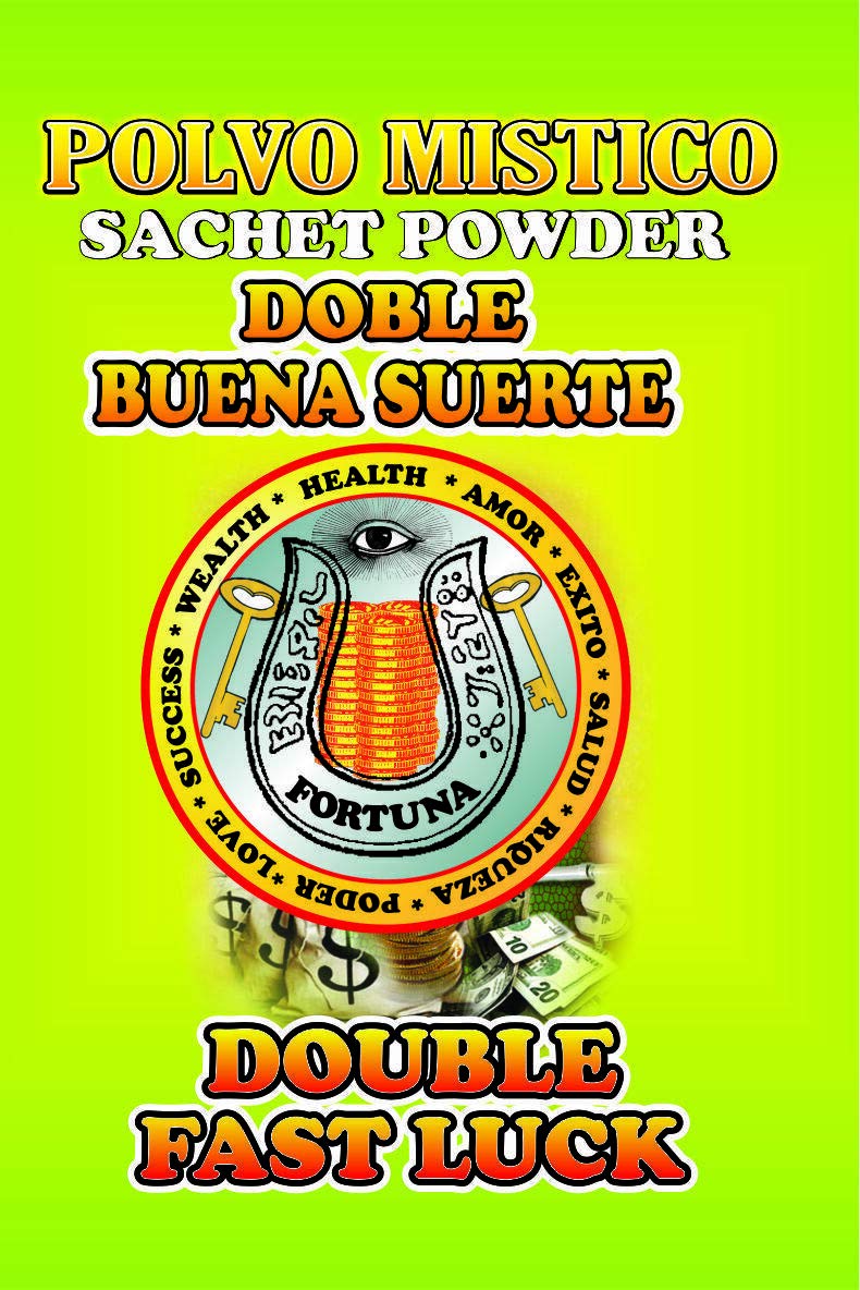 Amazon.com : 1 PIECE BRYBRADAN DOUBLE FAST LUCK SACHET POWDER/SUERTE ...
