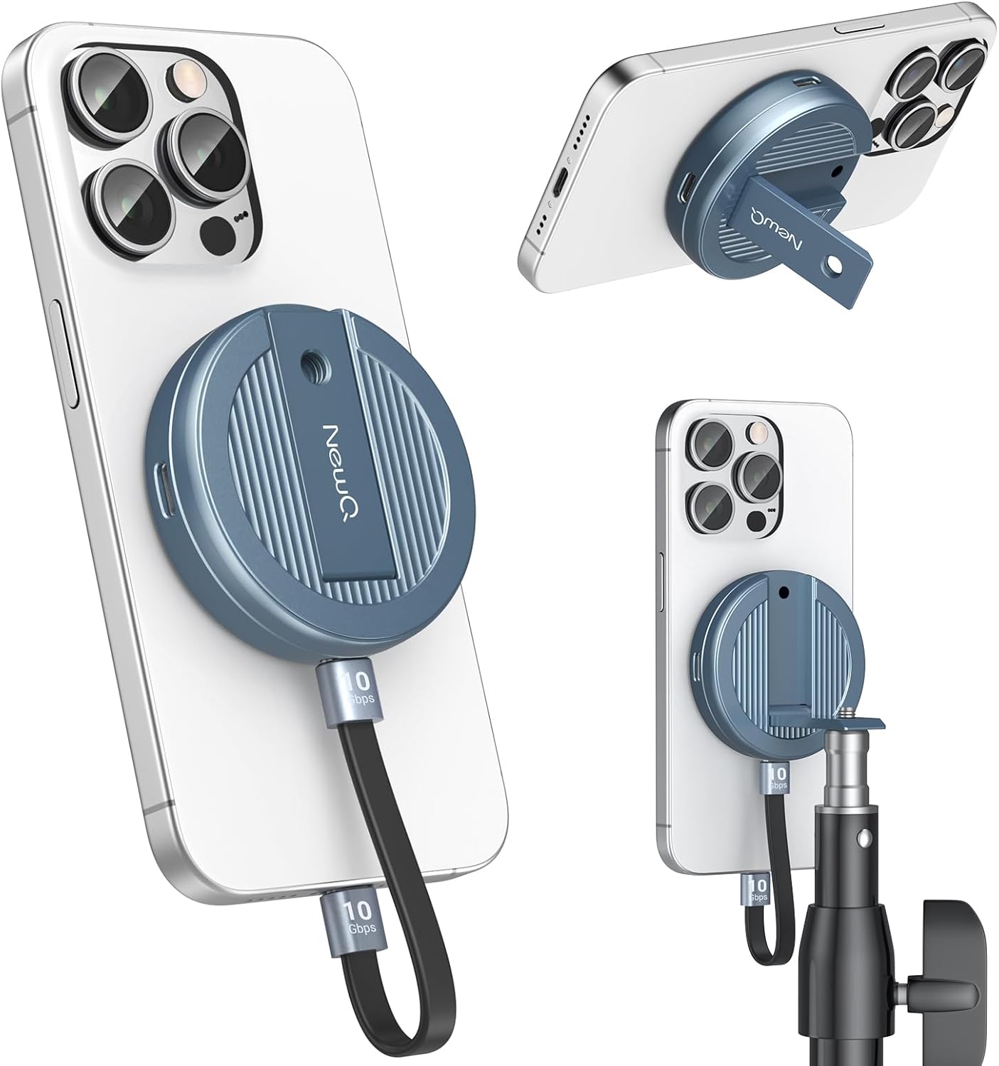 Amazon.com: Portable SSD Enclosure for iPhone with MagSafe: External ...