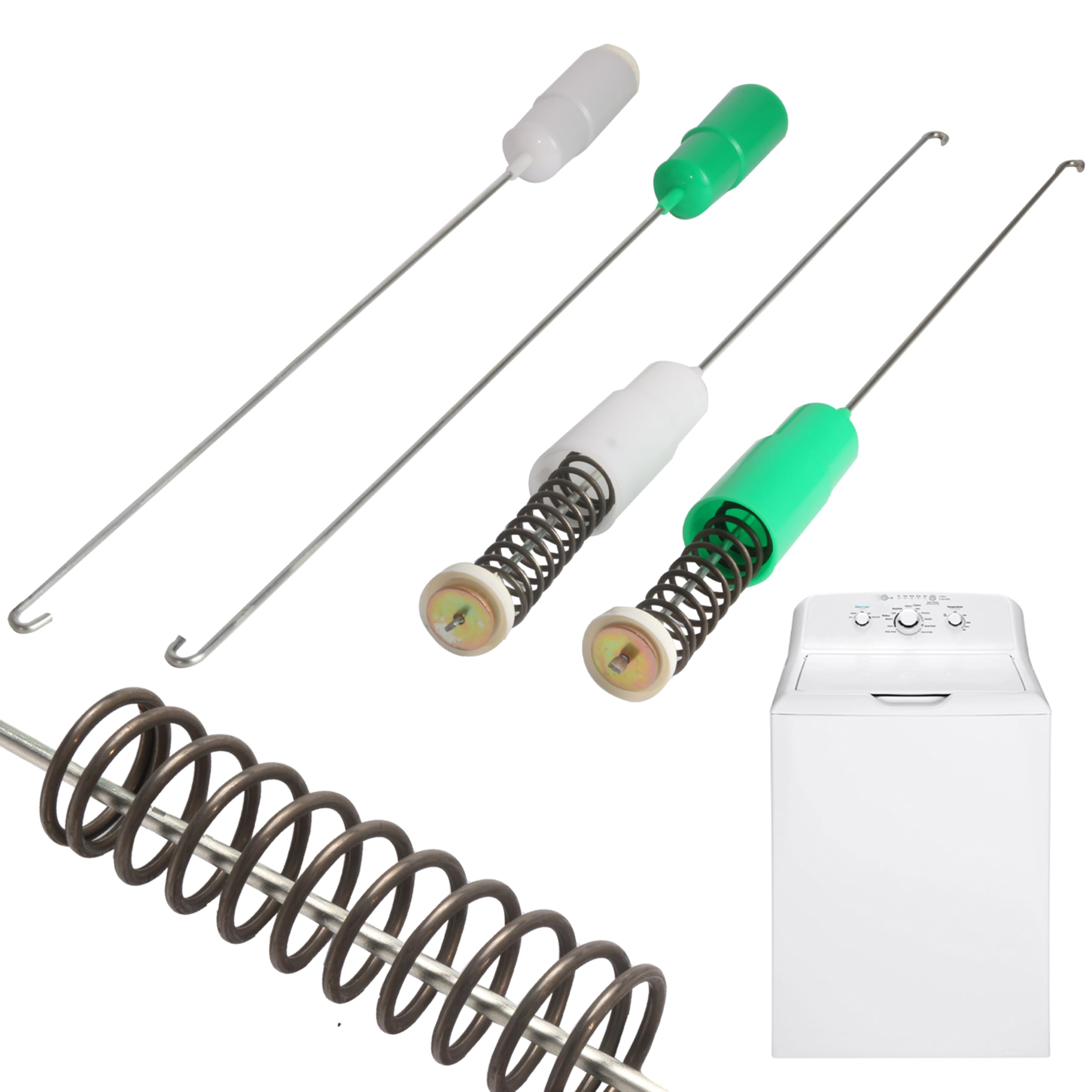 Amazon.com: Washer Suspension Rod for GE GTW335ASN1WW GTW460ASJ4WW ...