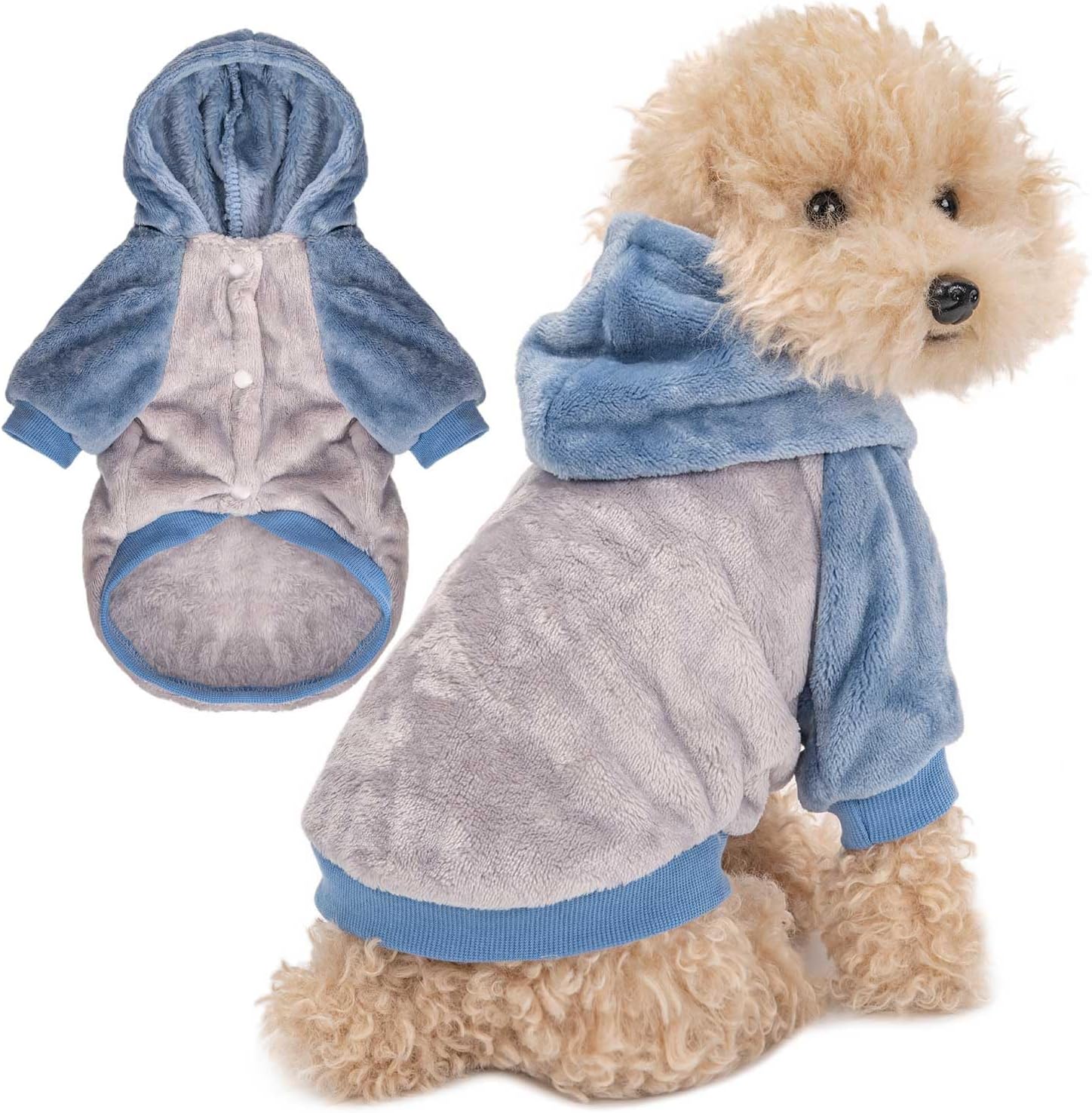Amazon.com : FabriCastle Dog Hoodie Sweater for Small Dogs Boy and Girl ...