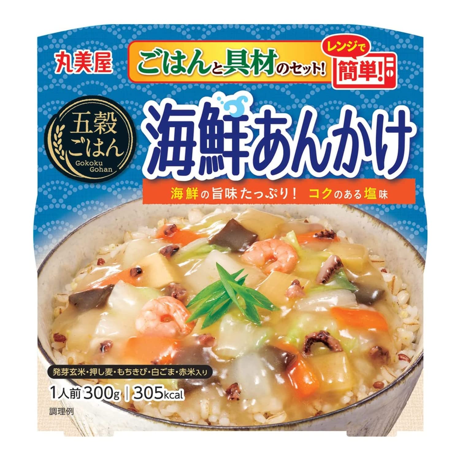 Amazon.com: "Seafood Ankake" (Seafood Ankake Pot Rice) Seasoned Rice 10 ...