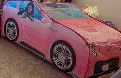 Amazon.com: Barbie Convertible with Key Fob : Toys & Games